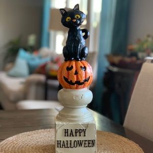 Holiday | Halloween Black Cat Table Decor Nwt | Poshmark